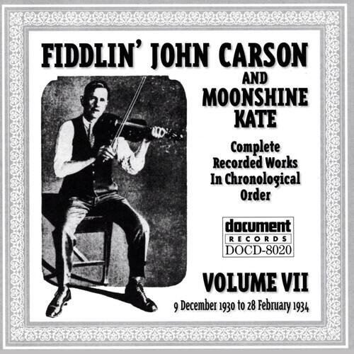 Fiddlin' John Carson Complete 7 COMPACT DISCS [CD] - Best Buy