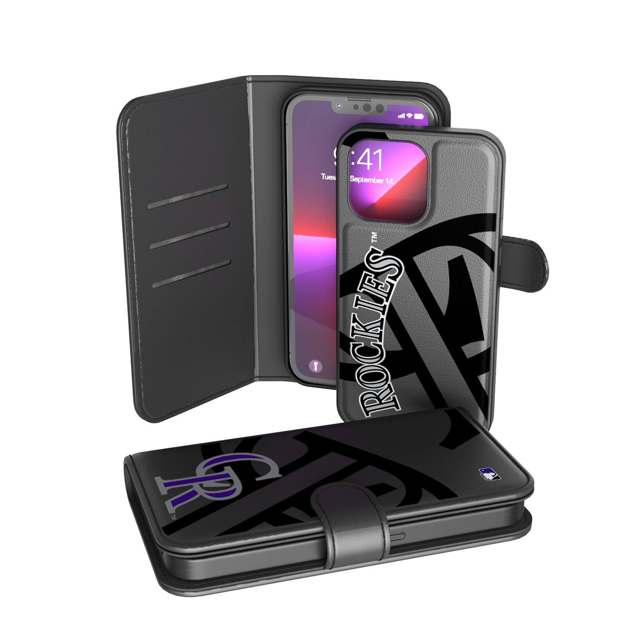 Keyscaper MLB Colorado Rockies iPhone Wallet Case 14 Plus Multicolor ...