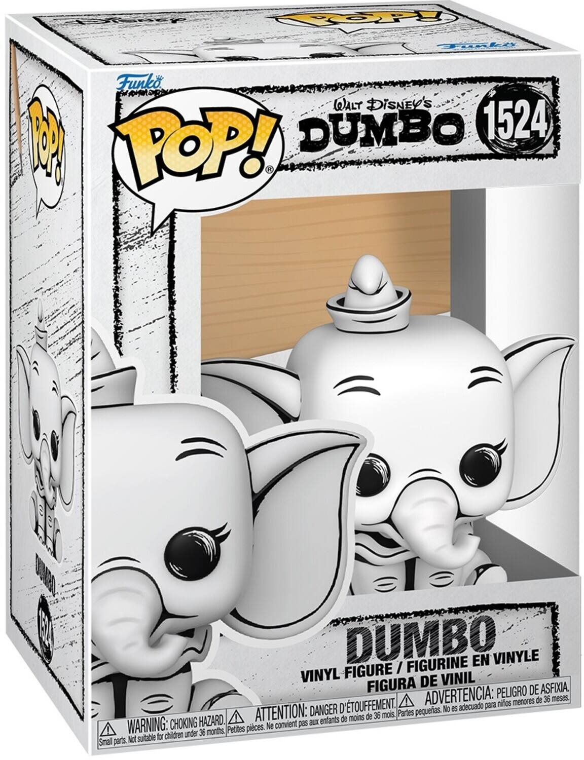 Funko POP! Disney: Sketched Dumbo COLLECTIBLES Multicolor 889698809405 ...