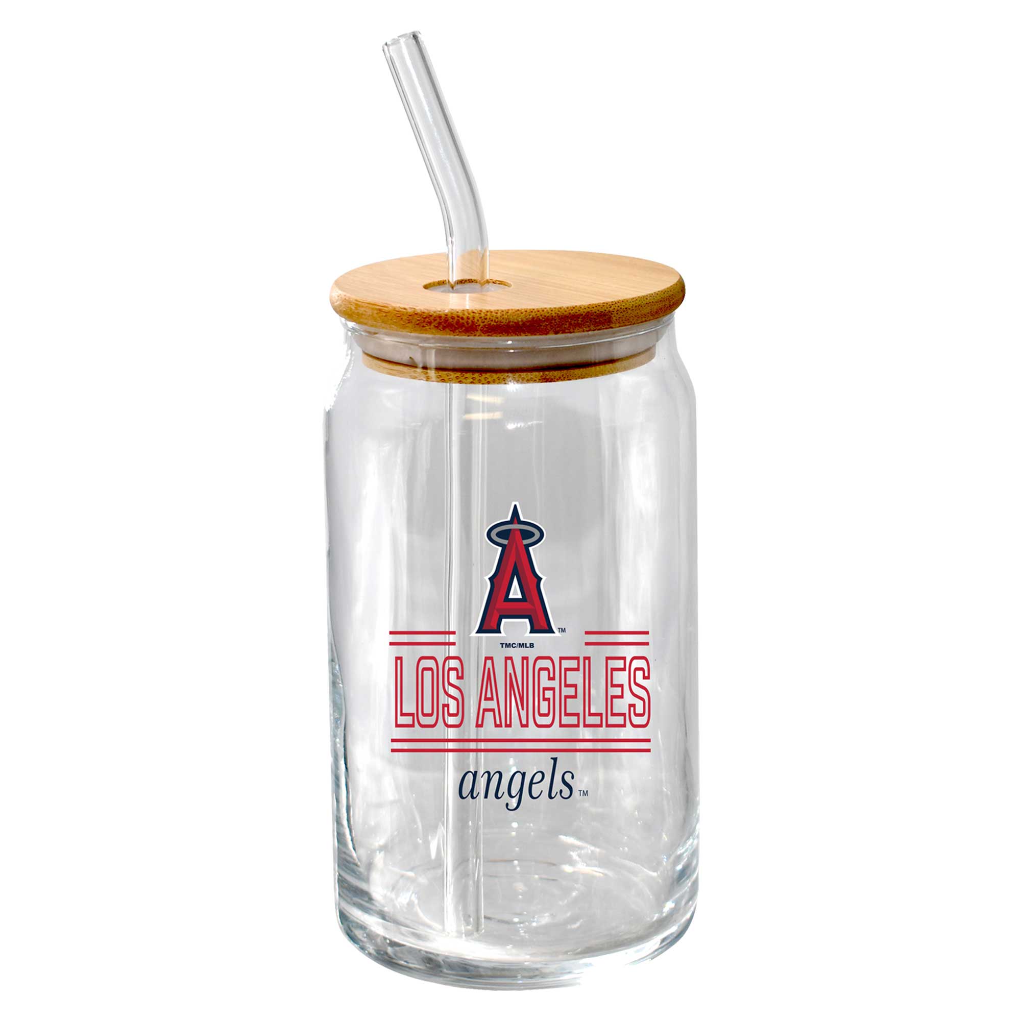 The Memory Company Los Angeles Angels 16oz. Classic Crew Beer Glass ...
