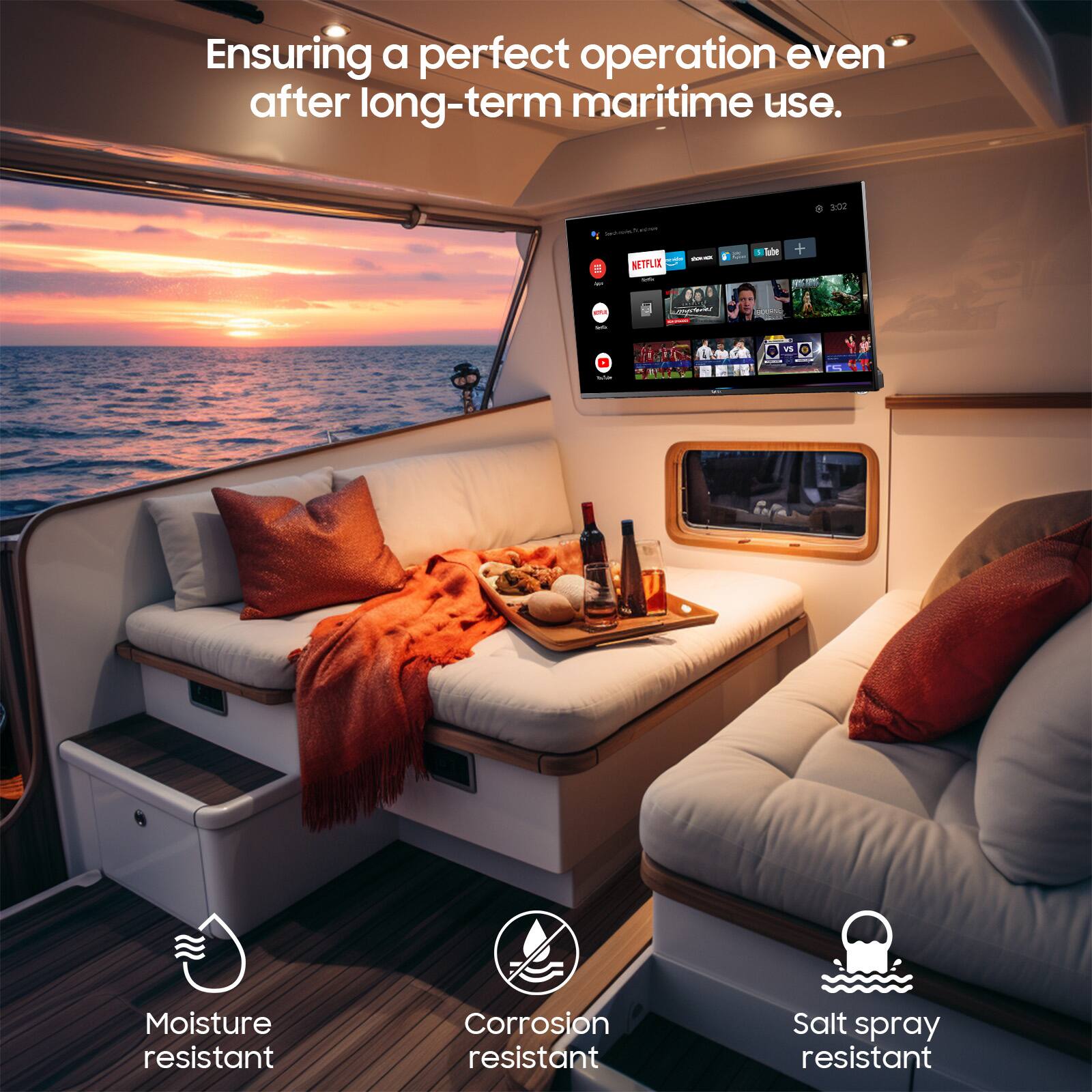 Sylvox 40" 12V RV Smart TV with Built in DVD Player – Full HD 1080p ...