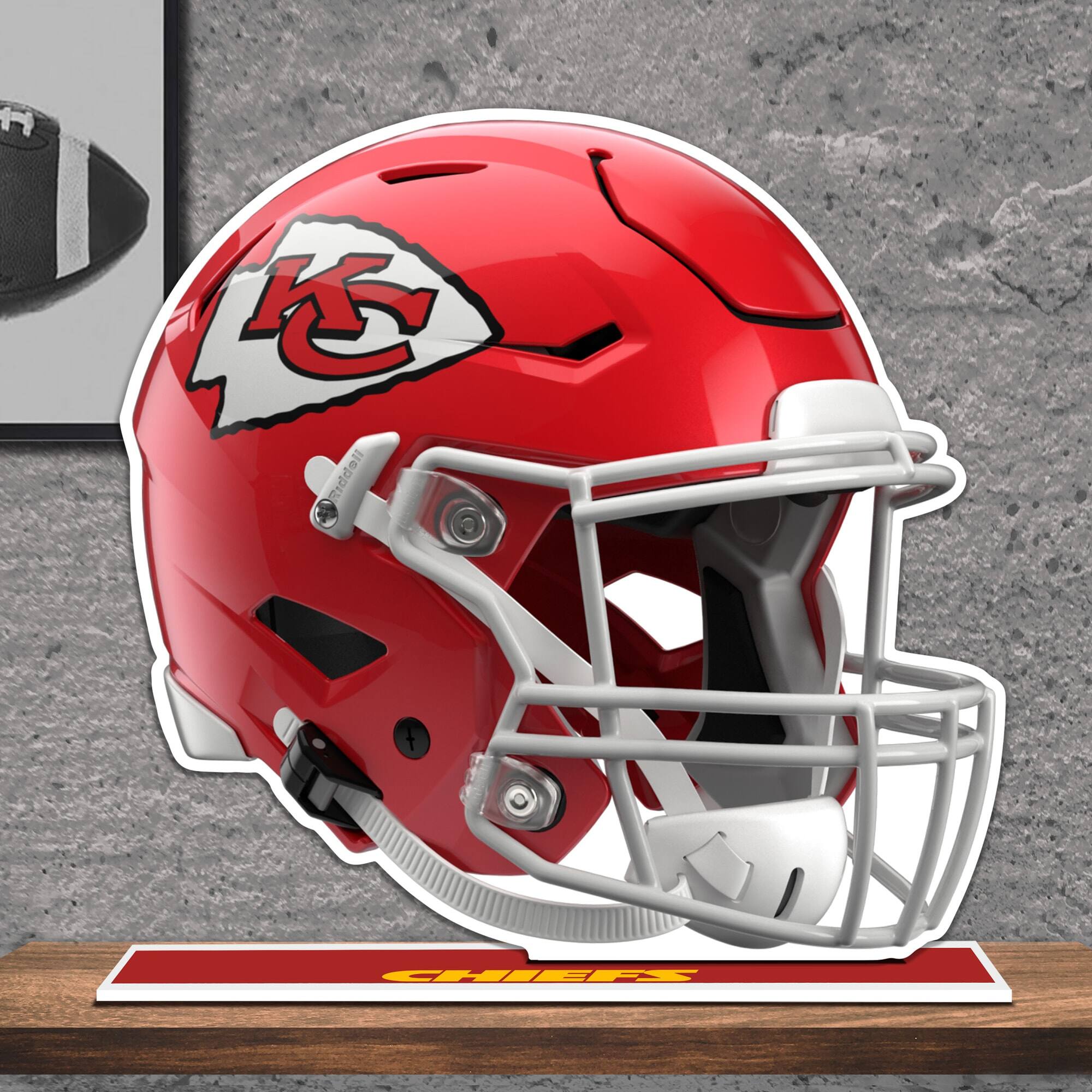 UPI Marketing Kansas City Chiefs 10" Speed Helmet Standee Multicolor ...