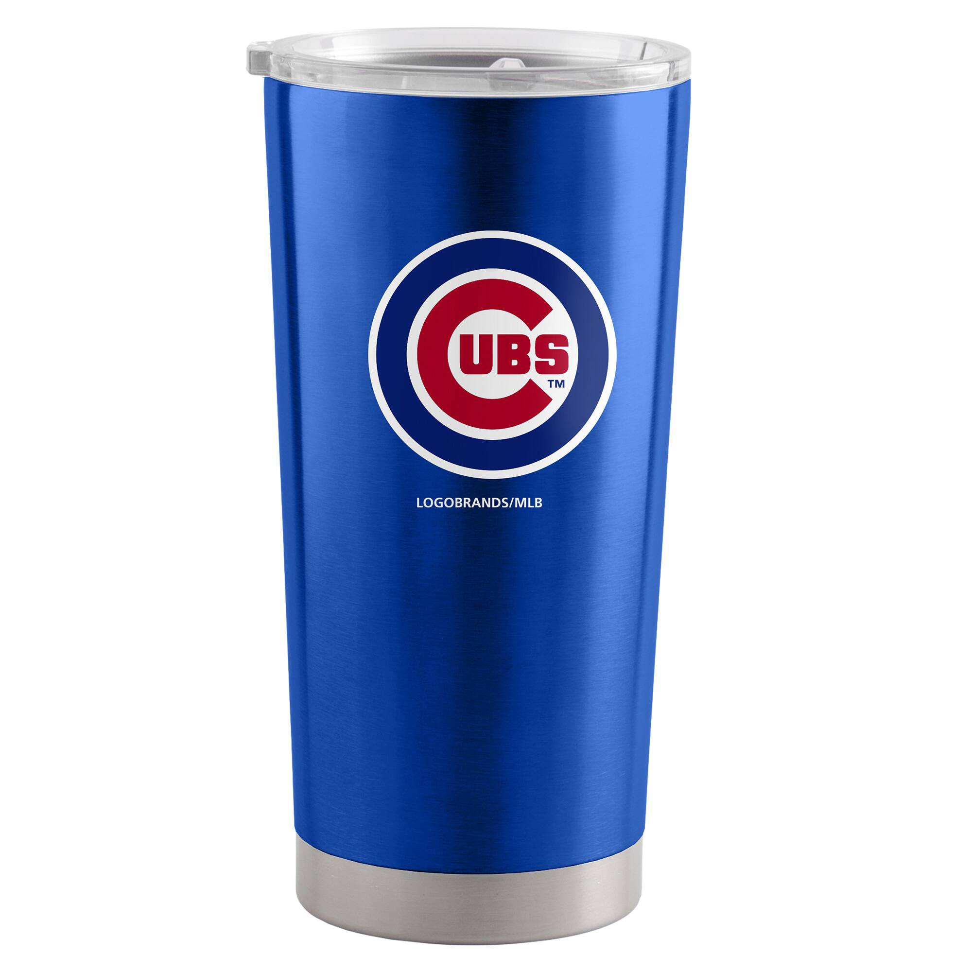 Logo Brands Chicago Cubs 20oz. Stainless Steel Game Day Tumbler ...