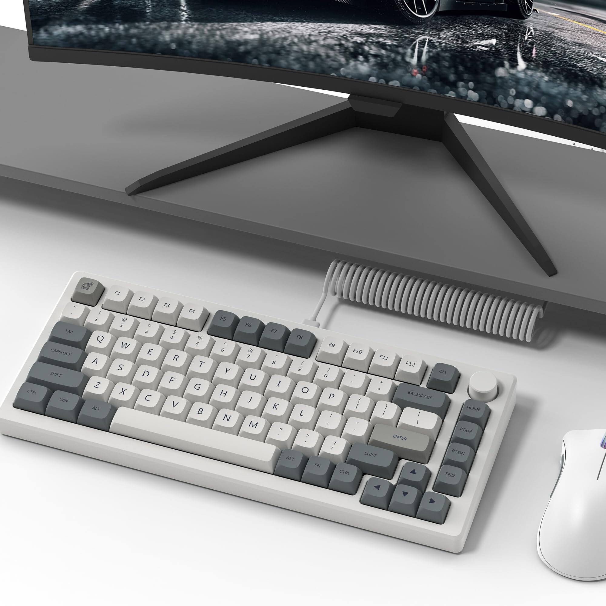 Live At Space Retro Keycaps Style Double Shot Pbt Set Dye Sublimation ...