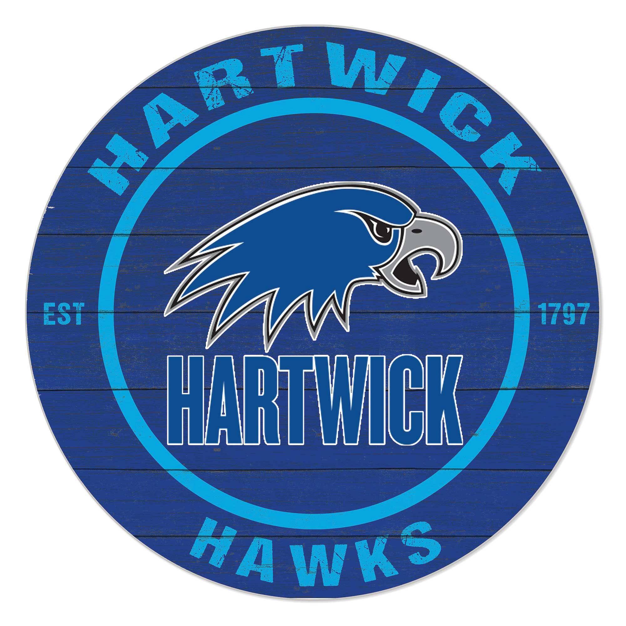 Jardine Hartwick College Hawks 20" Indoor/Outdoor Team Color Circle ...