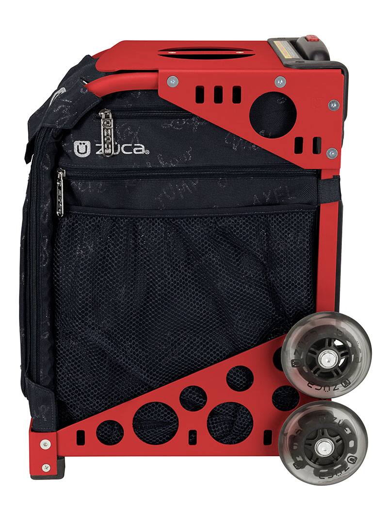 Zuca Ice Queen Sport Bag & Frame w/ Flashing Wheels Red 646791371426 ...