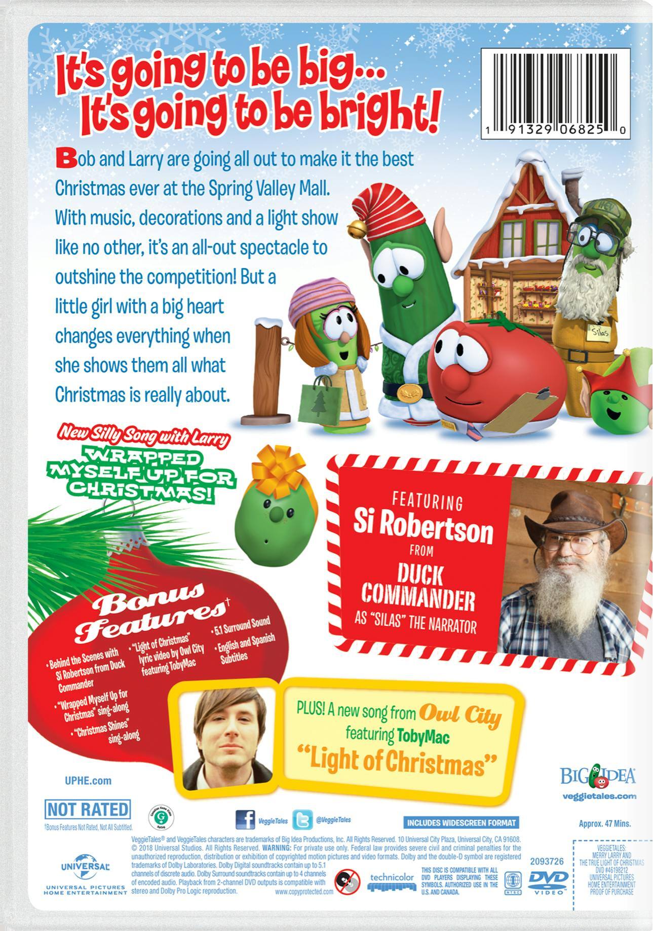 VeggieTales: Merry Larry and the True Light of Christmas (DVD Double ...