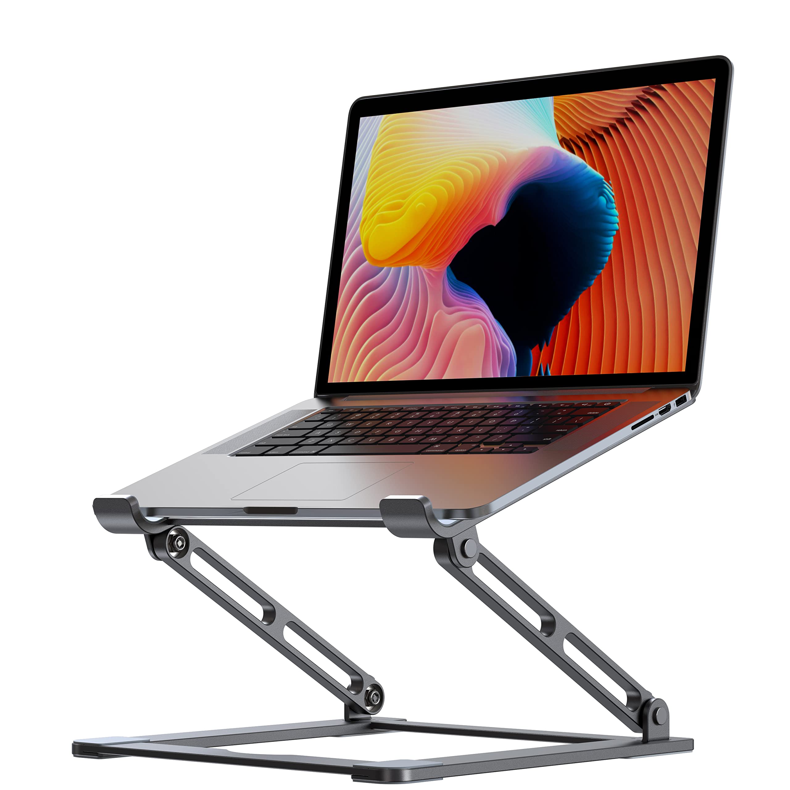 Refined Abode Design Laptop Stand For Desk Portable Riser Adjustable ...