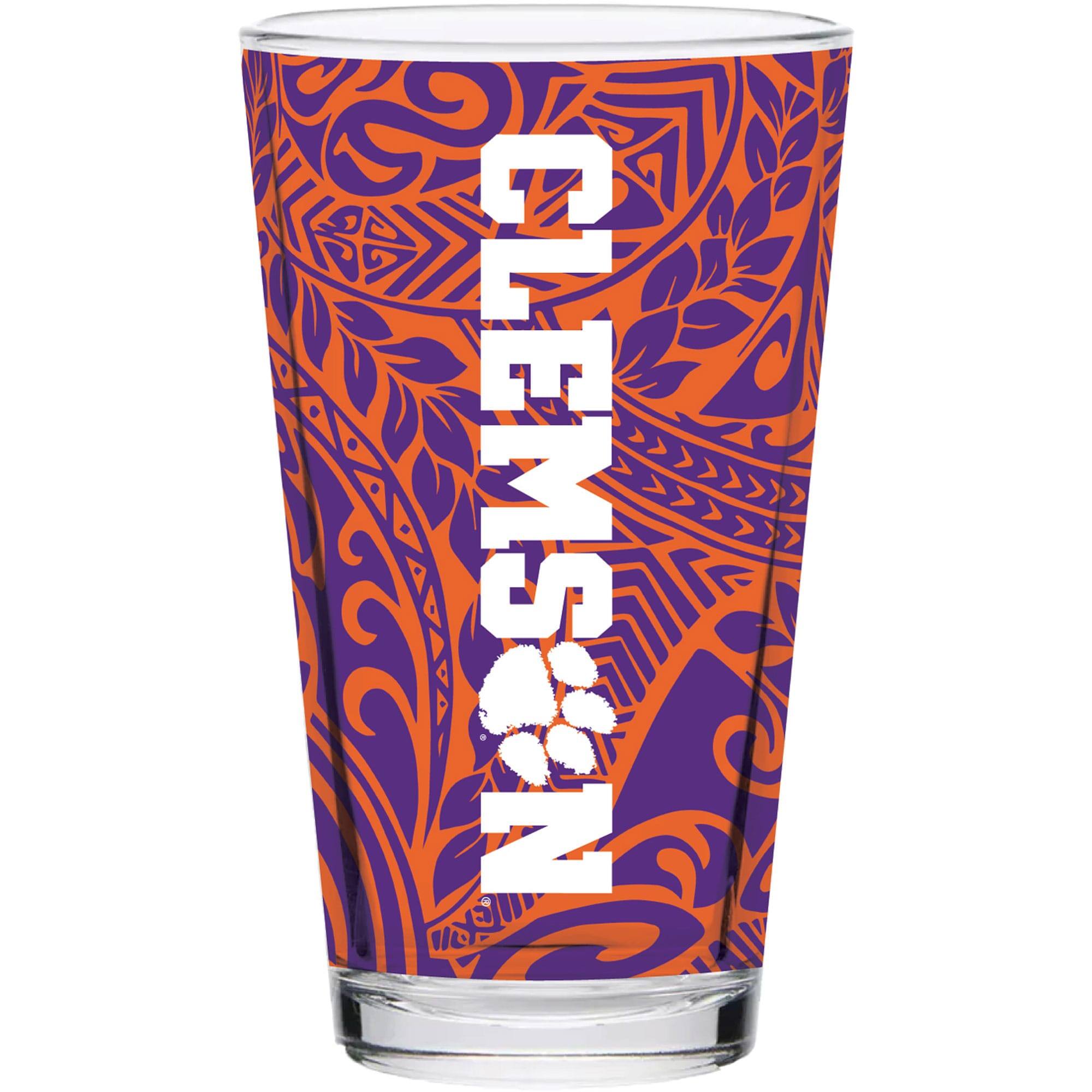Indigo Falls Clemson Tigers 16oz. Ohana Pint Glass Multicolor 5297651 ...