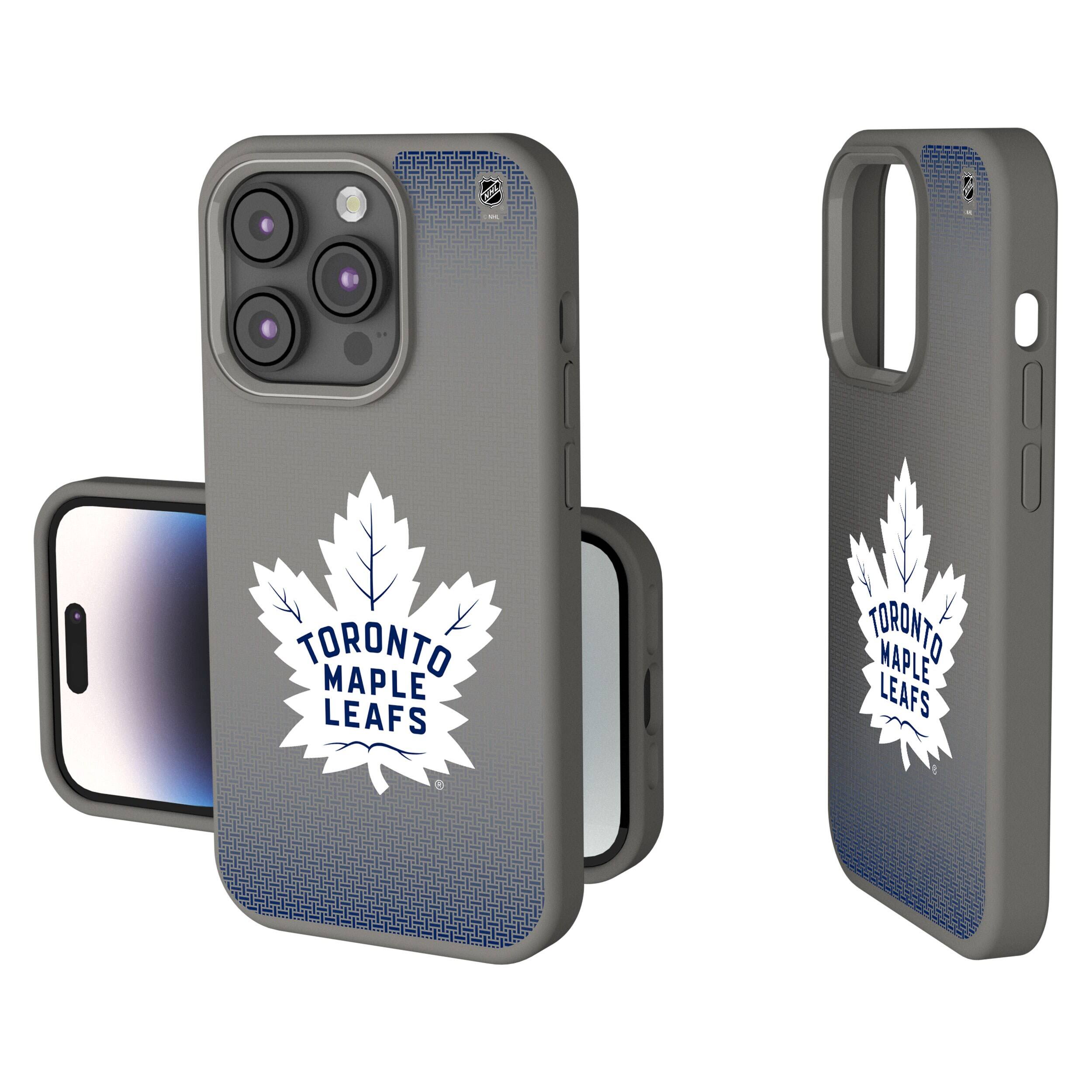 Keyscaper NHL Toronto Maple Leafs Linen Logo iPhone Soft Touch Case 15 ...