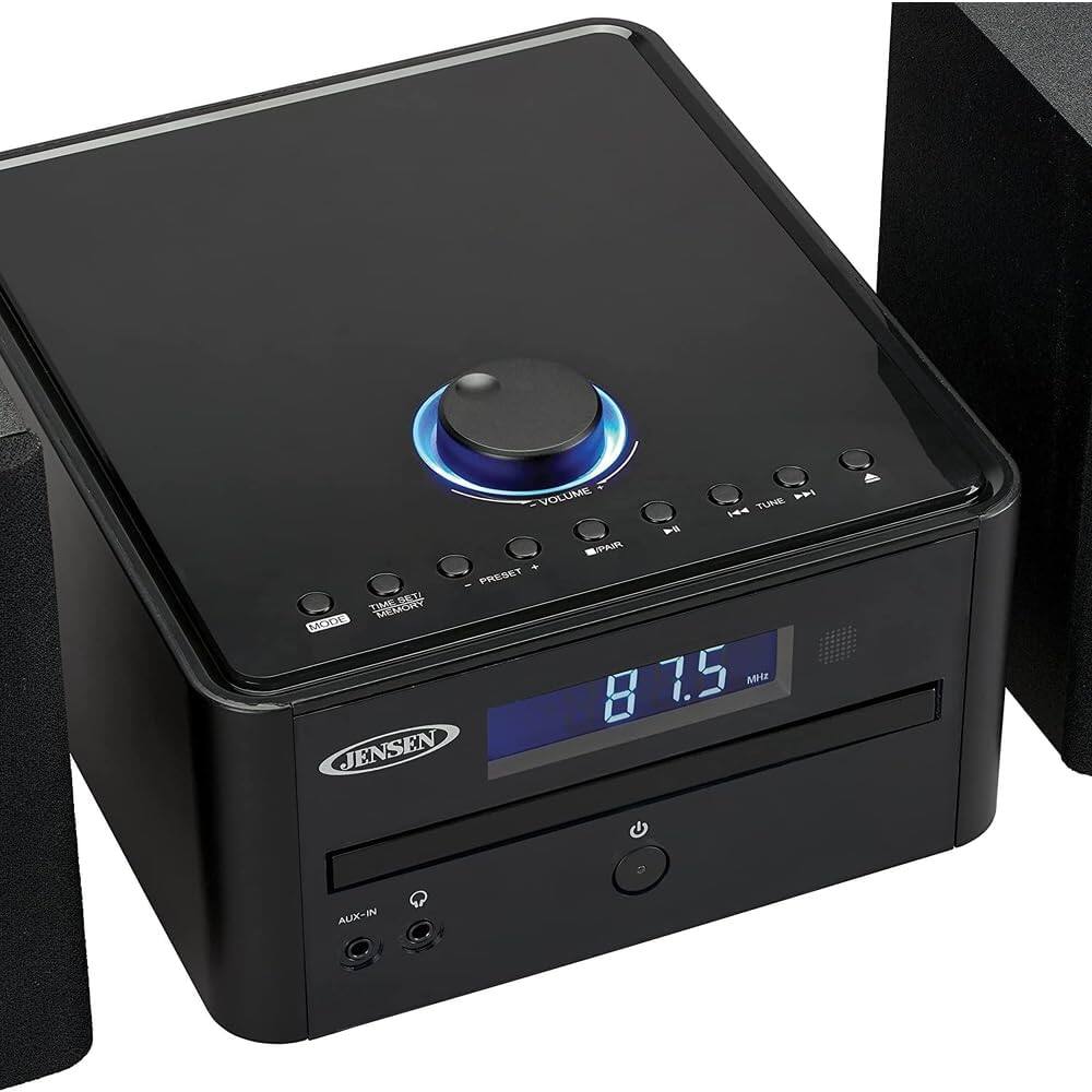 Jensen Bluetooth CD Music System with Digital AM/FM Stereo Receiver and ...