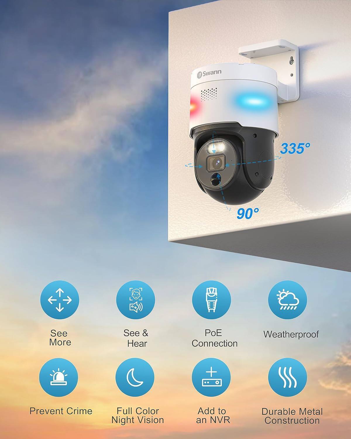Questions and Answers: Swann Home Security Add-On Pan & Tilt Camera ...