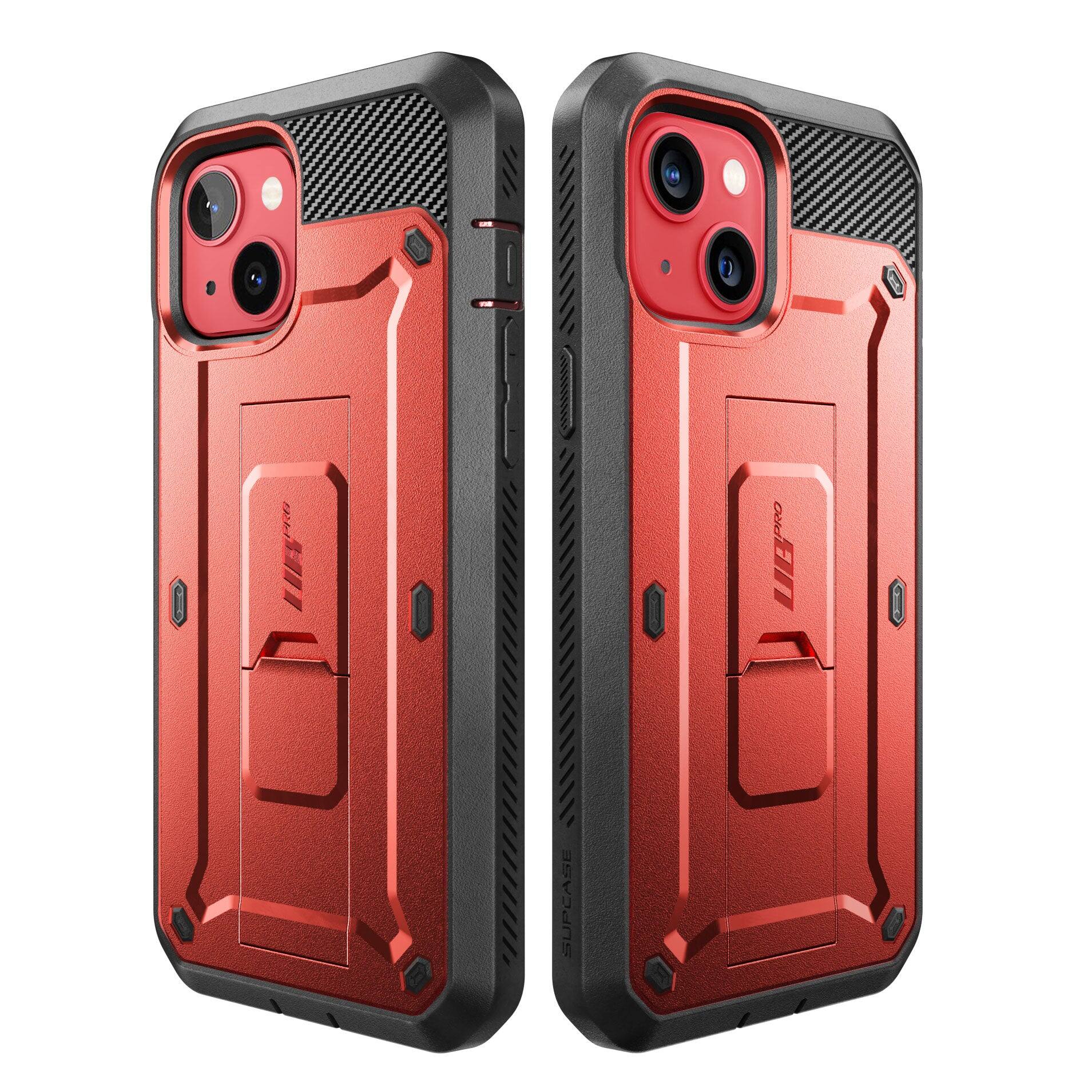 SUPCASE iPhone 13 6.1 inch Unicorn Beetle PRO Rugged Case Red ...