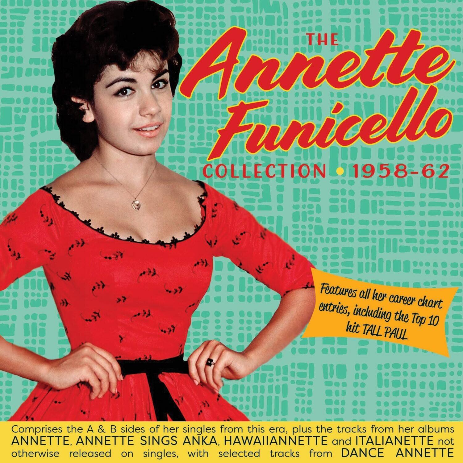 Annette Funicello Singles & Albums Collection 1958 62 COMPACT DISCS [CD ...