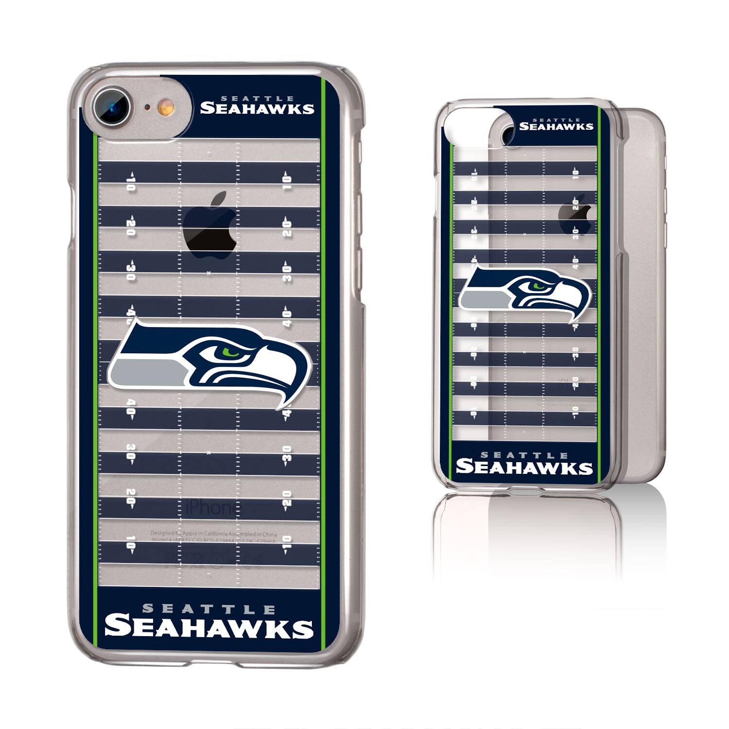 Keyscaper NFL Seattle Seahawks iPhone Clear Field Design Case 14 Pro ...