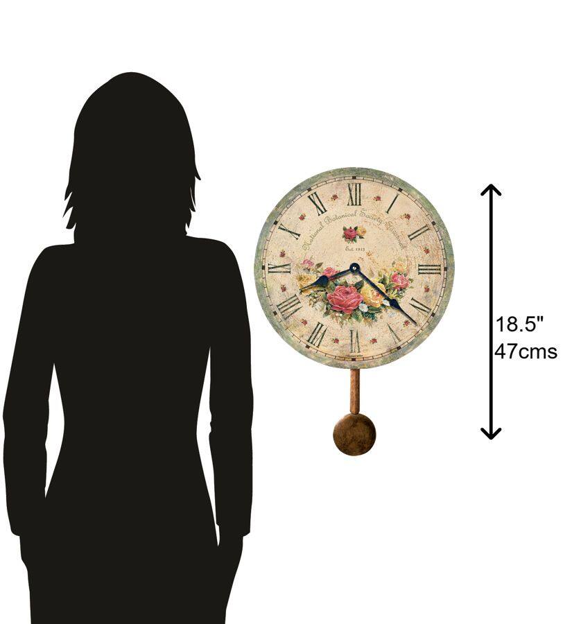 Howard Miller 620401 Savannah Botanical Society Vi Wall Clock 620401 ...