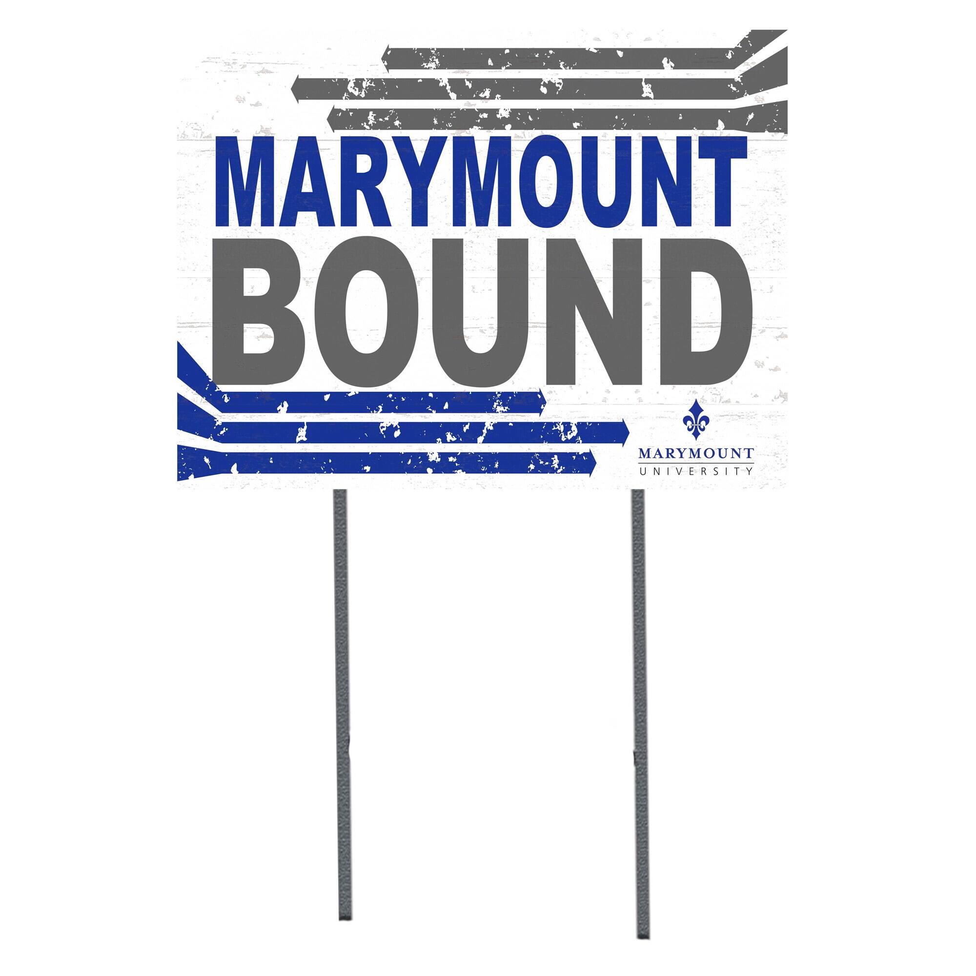 Jardine Marymount Saints 18" x 24" Bound Yard Sign White 200047497 ...