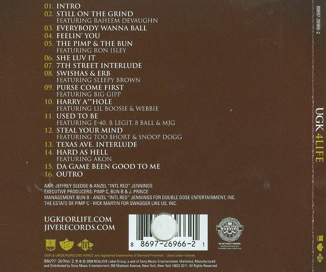 Customer Reviews: UGK 4Life [CD] - Best Buy