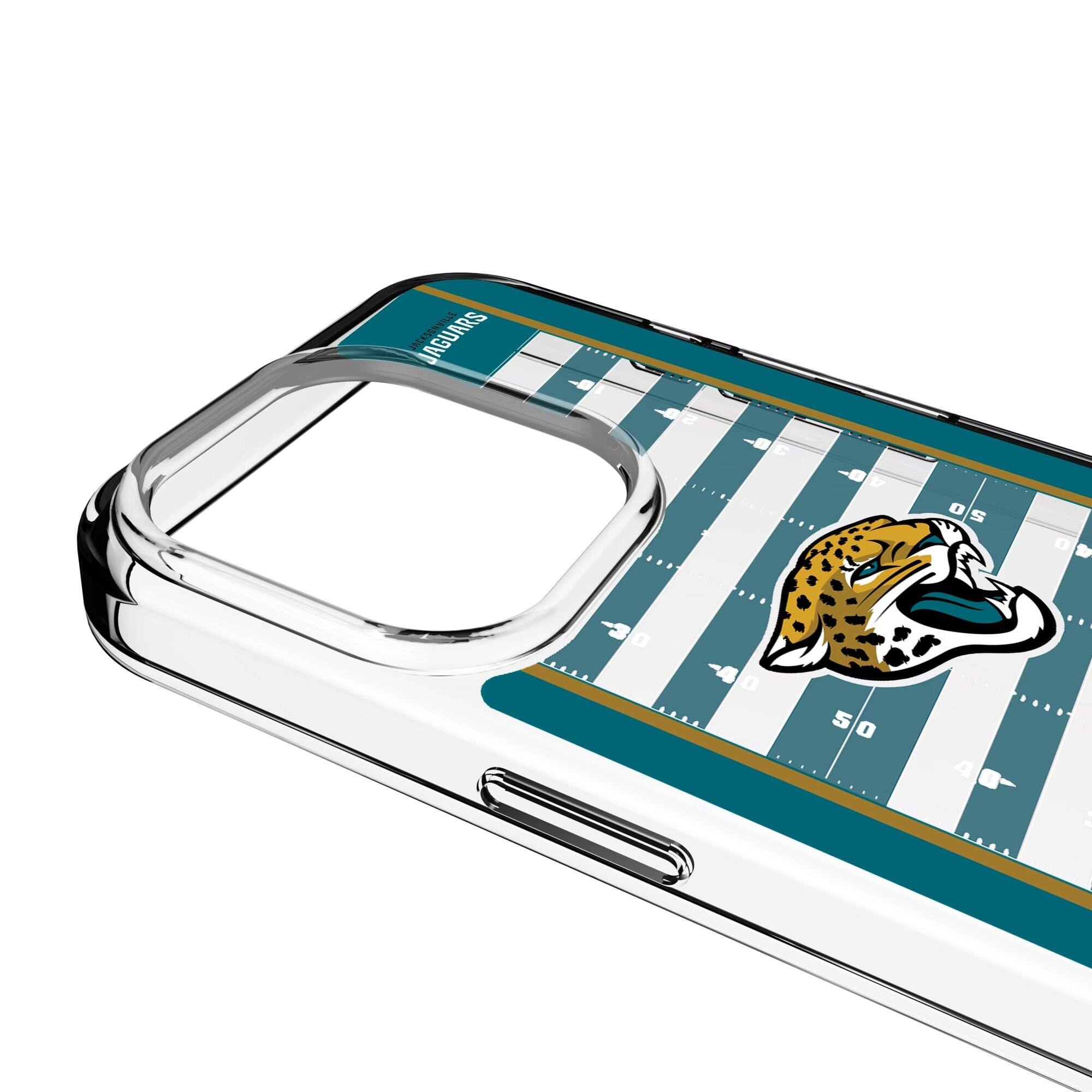 Keyscaper NFL Jacksonville Jaguars iPhone Clear Field Design Case 14 ...