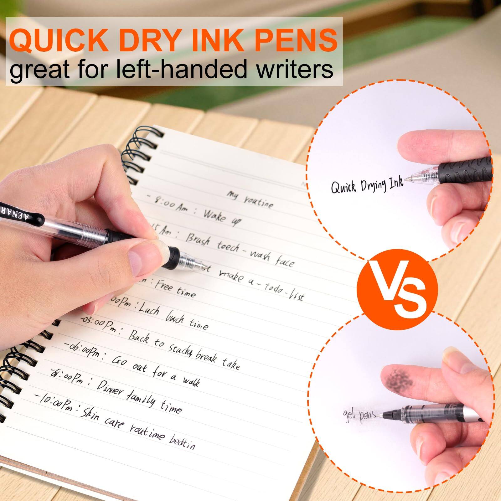 Paradigms Interiors Gel Pens Pen Fine Point Retractable Ink Rollerball ...