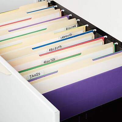 Staples Heavy Duty Hanging File Folders, 1/5 Cut Tab, Legal Size, 25 ...