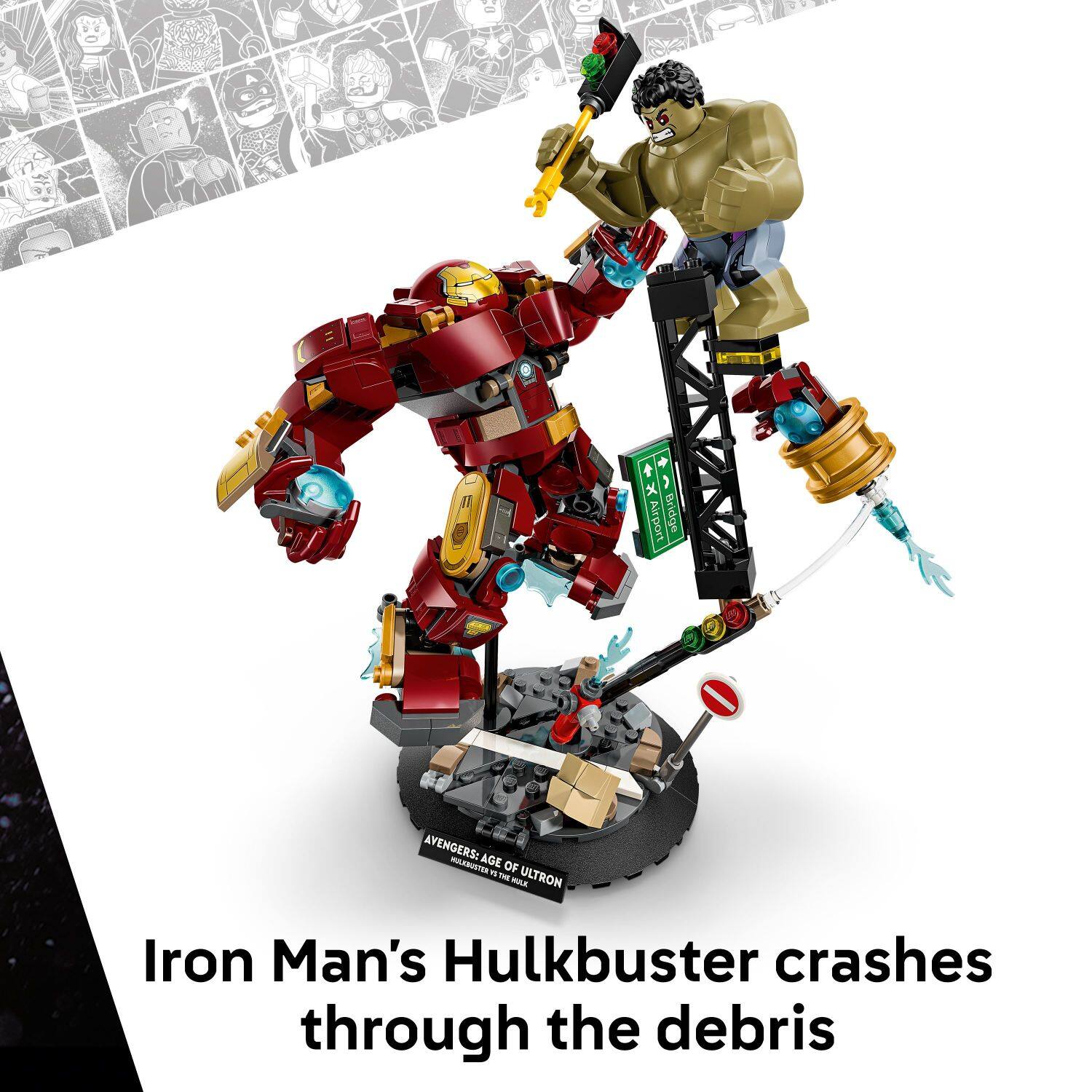 LEGO Marvel Epic Battle: Hulkbuster vs. The Hulk 76343 6588677 - Best Buy