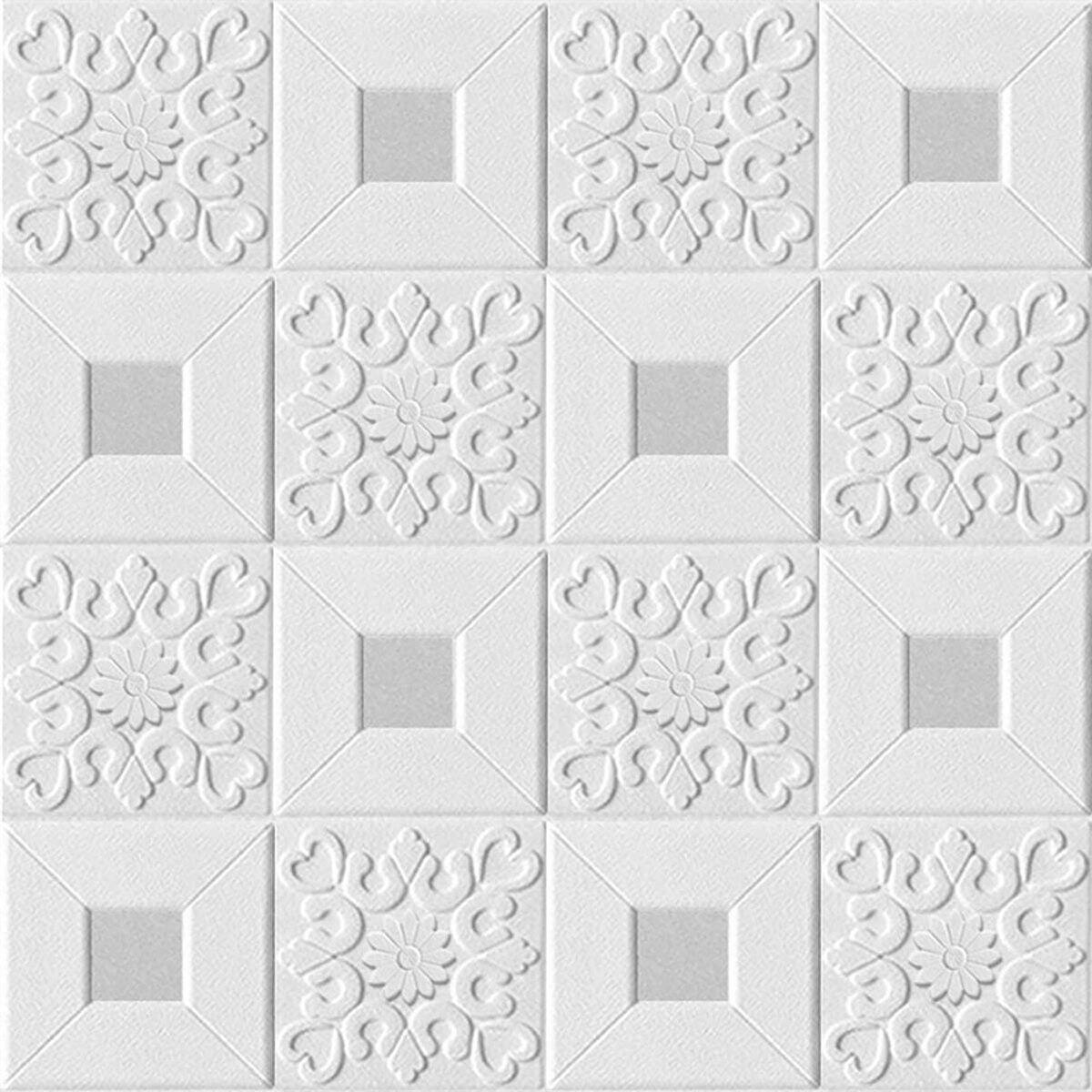 Auledio 10 Pieces 3D Self Adhesive Foam Wall Stickers, Ceiling ...