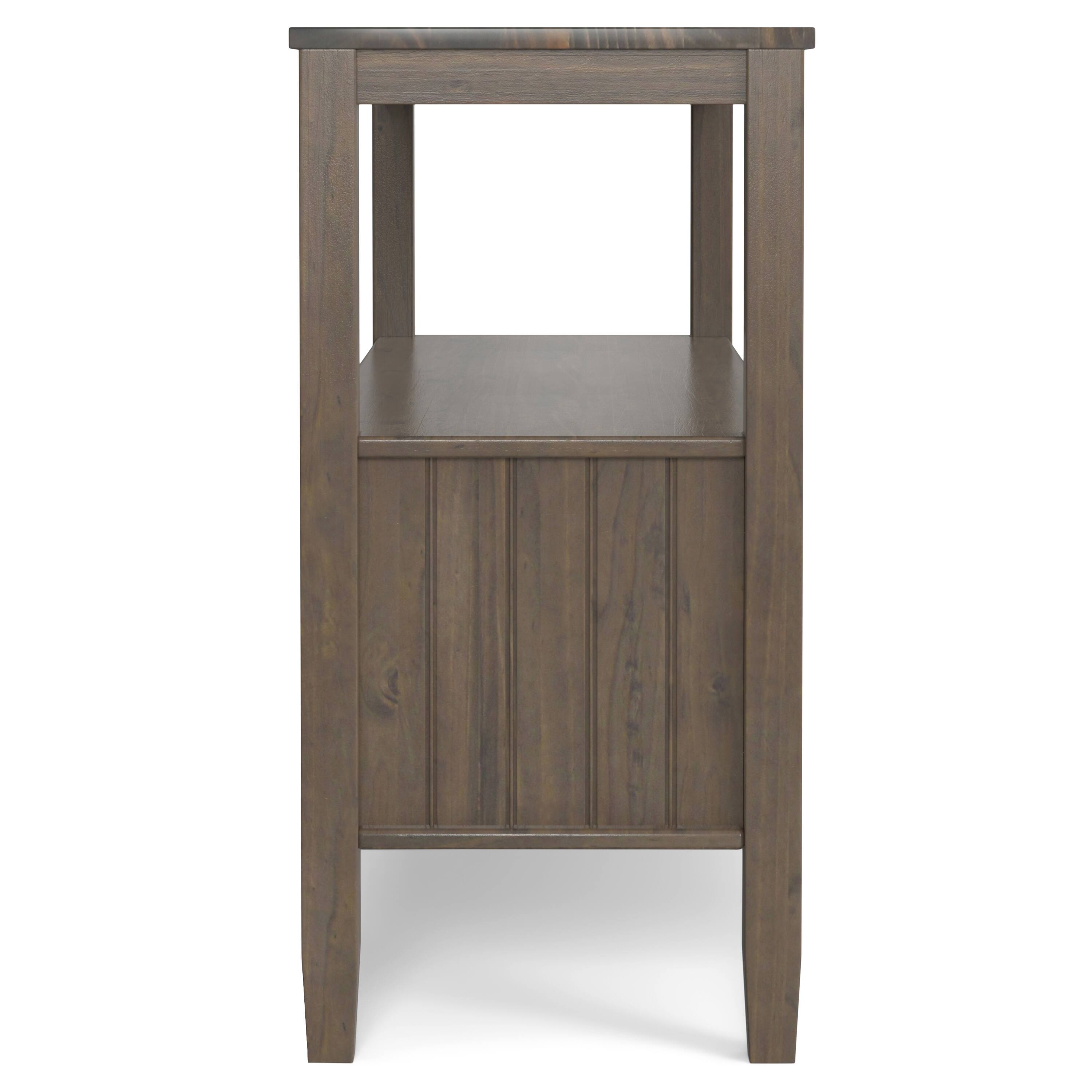 Simpli Home Lev SOLID WOOD 48 inch Wide Contemporary Console Table ...