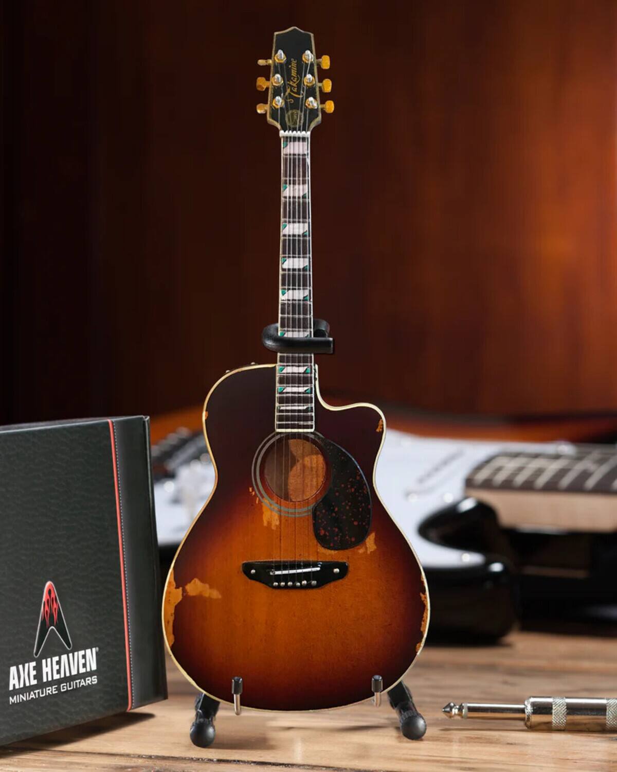 Toby Keith Axe Heaven Toby Keith Signature Sunburst Mini Acoustic ...