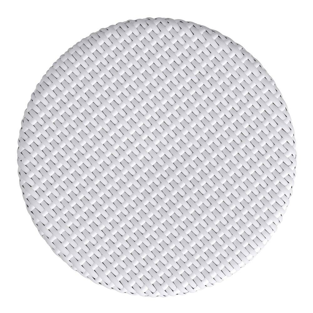 Butler Specialty Tobias 24 in. Seat Height Outdoor Rattan and Metal ...
