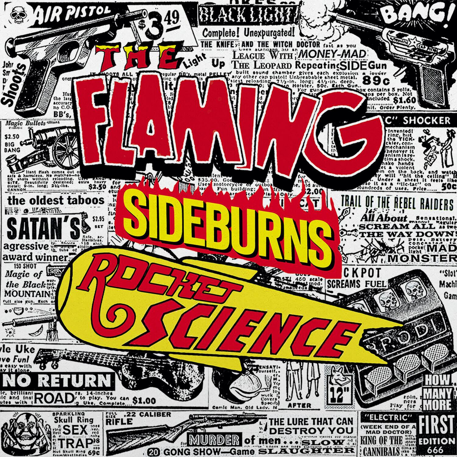 The Flaming Sideburns Rocket Science (Original Artyfacts From The ...