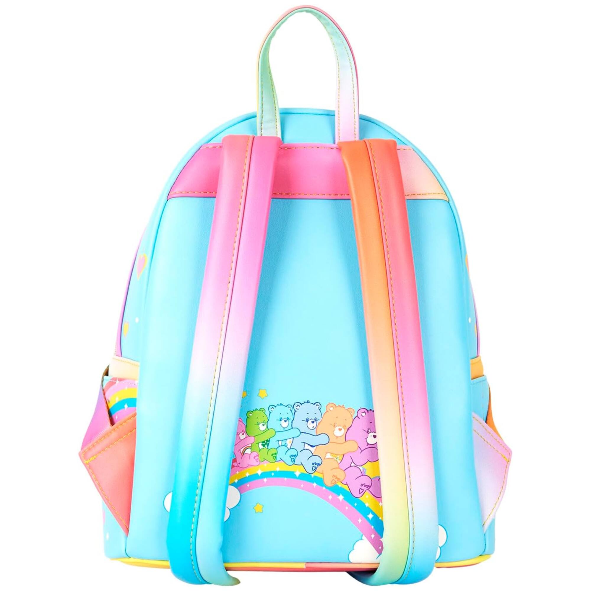 LoungeFly Care Bears Rainbow Mini Backpack Multicolored CBBK0032 - Best Buy