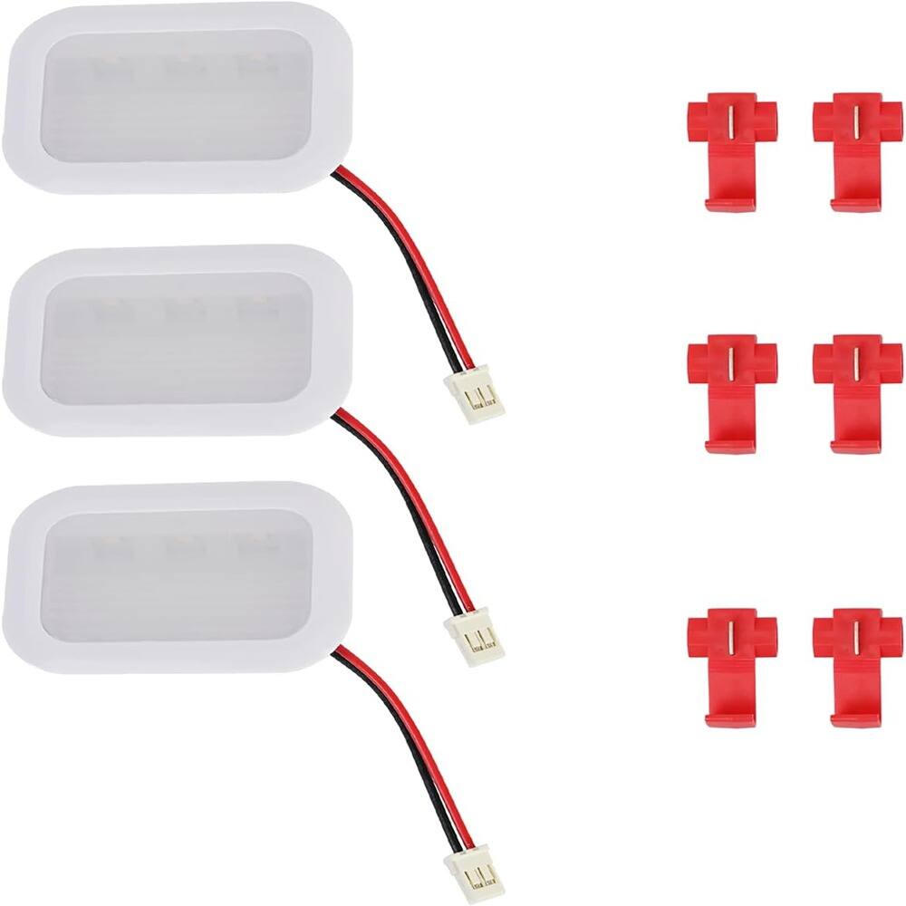 ACJPR Refrigerator LED Light Module 3 Pack for Whirlpool/Kenmore ...