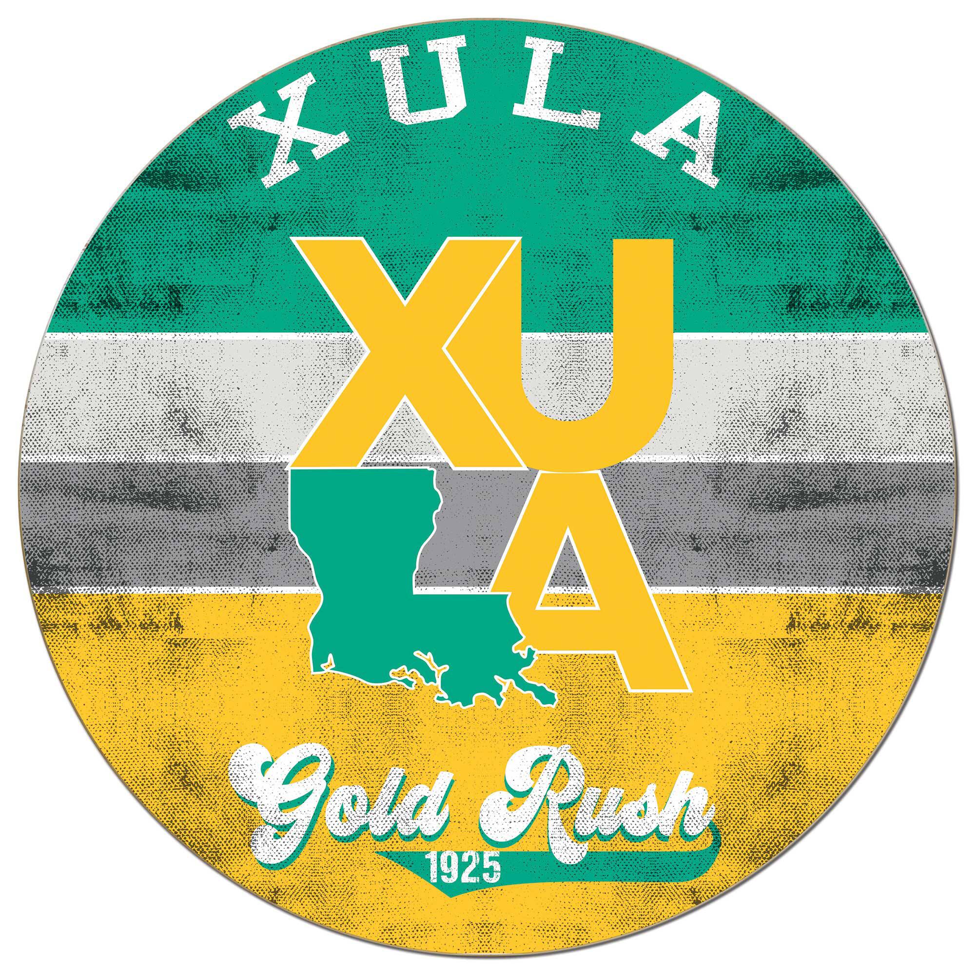 Jardine XULA Gold 20'' x 20'' Retro Logo Circle Sign Green 4939632 ...