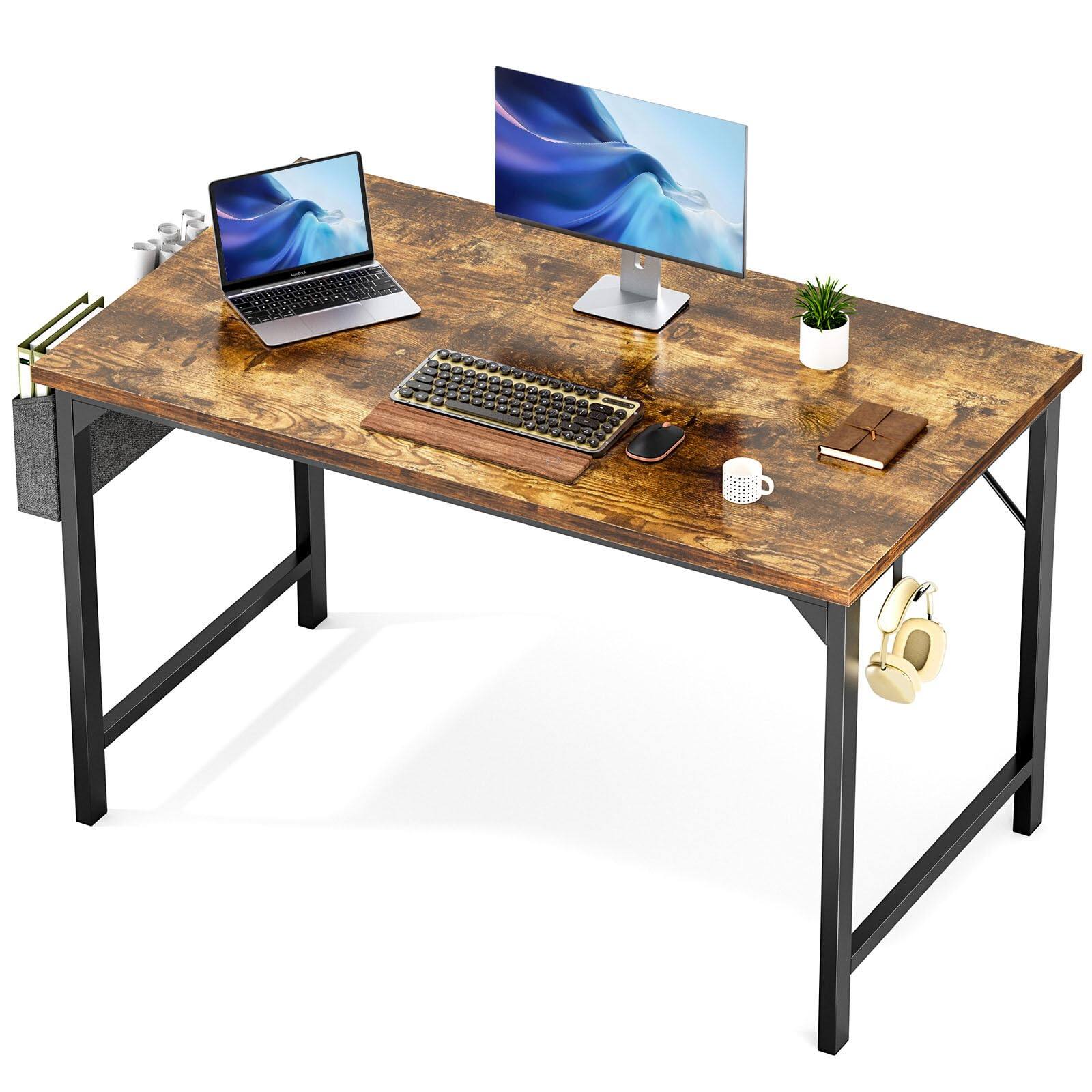 Fabibe Computer Office Desk 44 Inch Small Student Study Gaming Writing ...