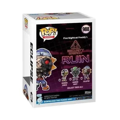 Funko Pop! Games: Five Nights at Freddy's Eclipse Vinyl Figure #988 ...