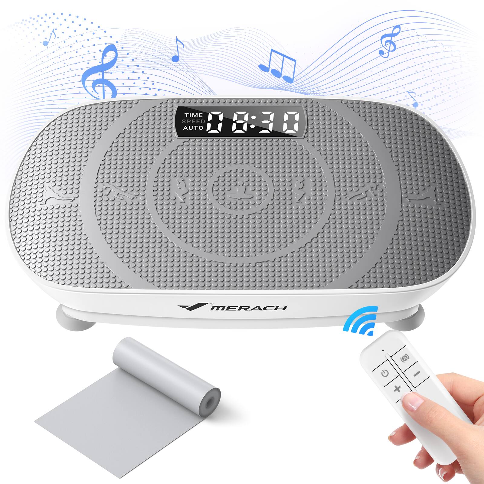 MERACH Vibration Plate Whole Body Workout Power Exercise Machine ...