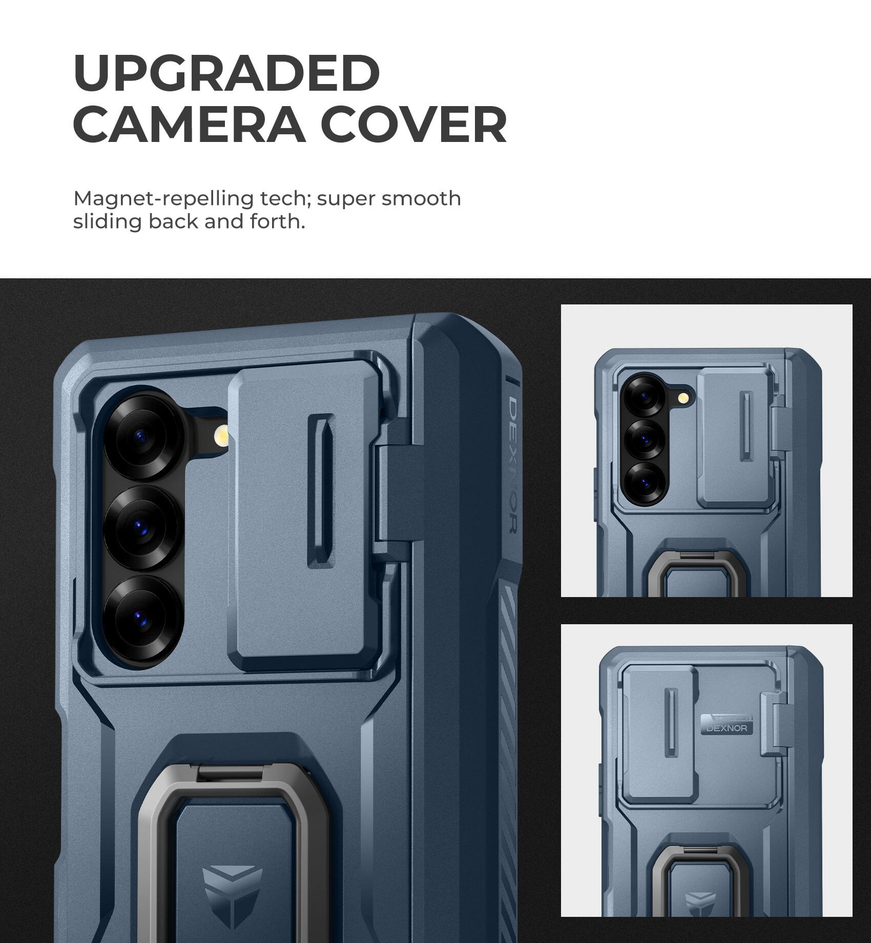 dexnor Case for Samsung Galaxy Z Fold 6 with Pen Holder, Camera Cover ...