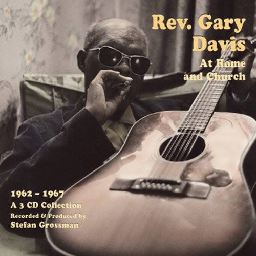 Rev. Gary Davis Rev. Gary Davis At Home and Church COMPACT DISCS [CD ...