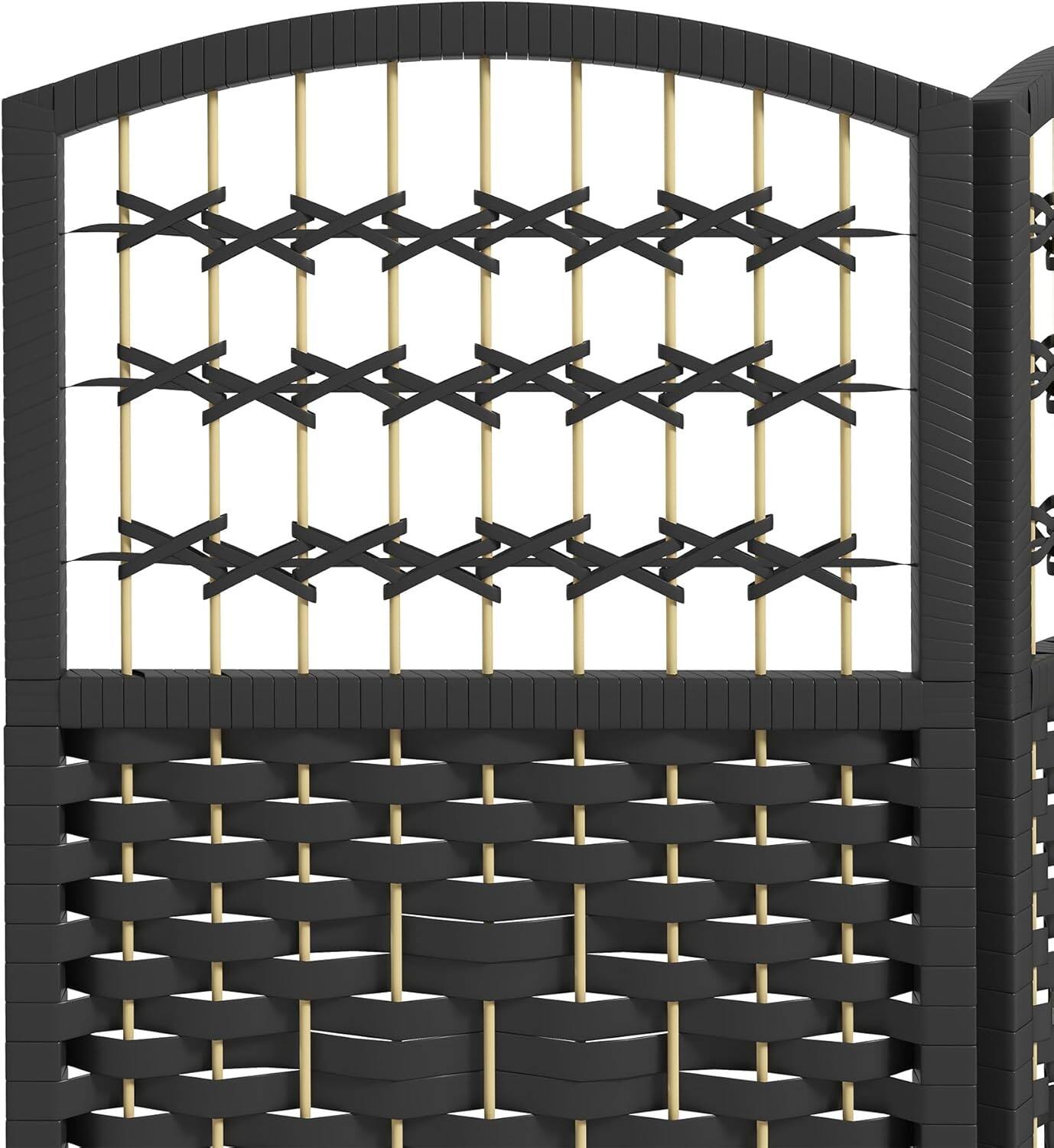 MOOSOO 6 Panel Room Divider, Folding Privacy Screen, 5.6' Room ...