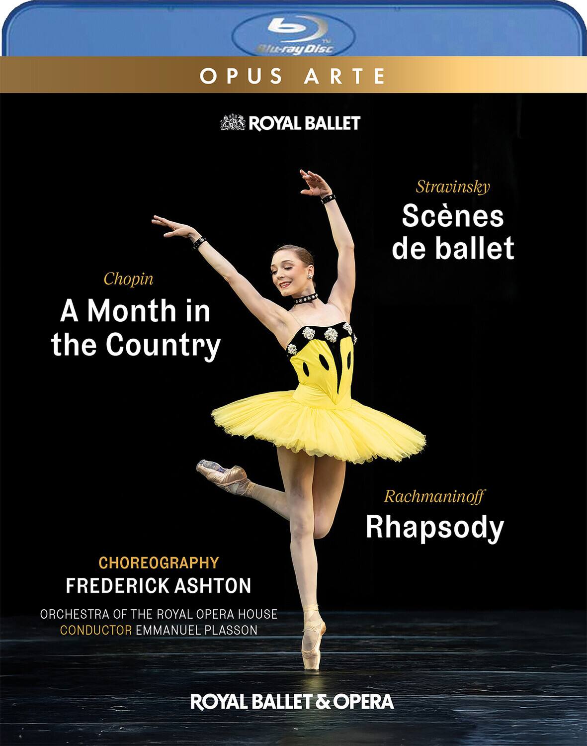 Sarah Lamb Scenes de ballet; A Month in the Country; Rhapsody BLU RAY ...