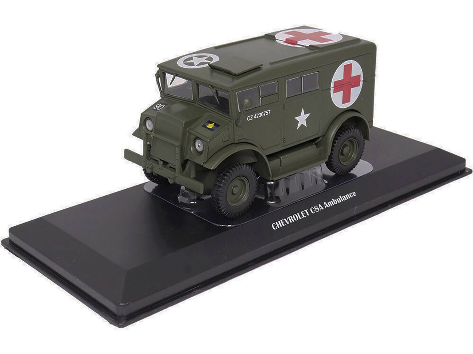 Chevrolet C8A Ambulance Olive Drab "United States Army" 1/43 Diecast ...