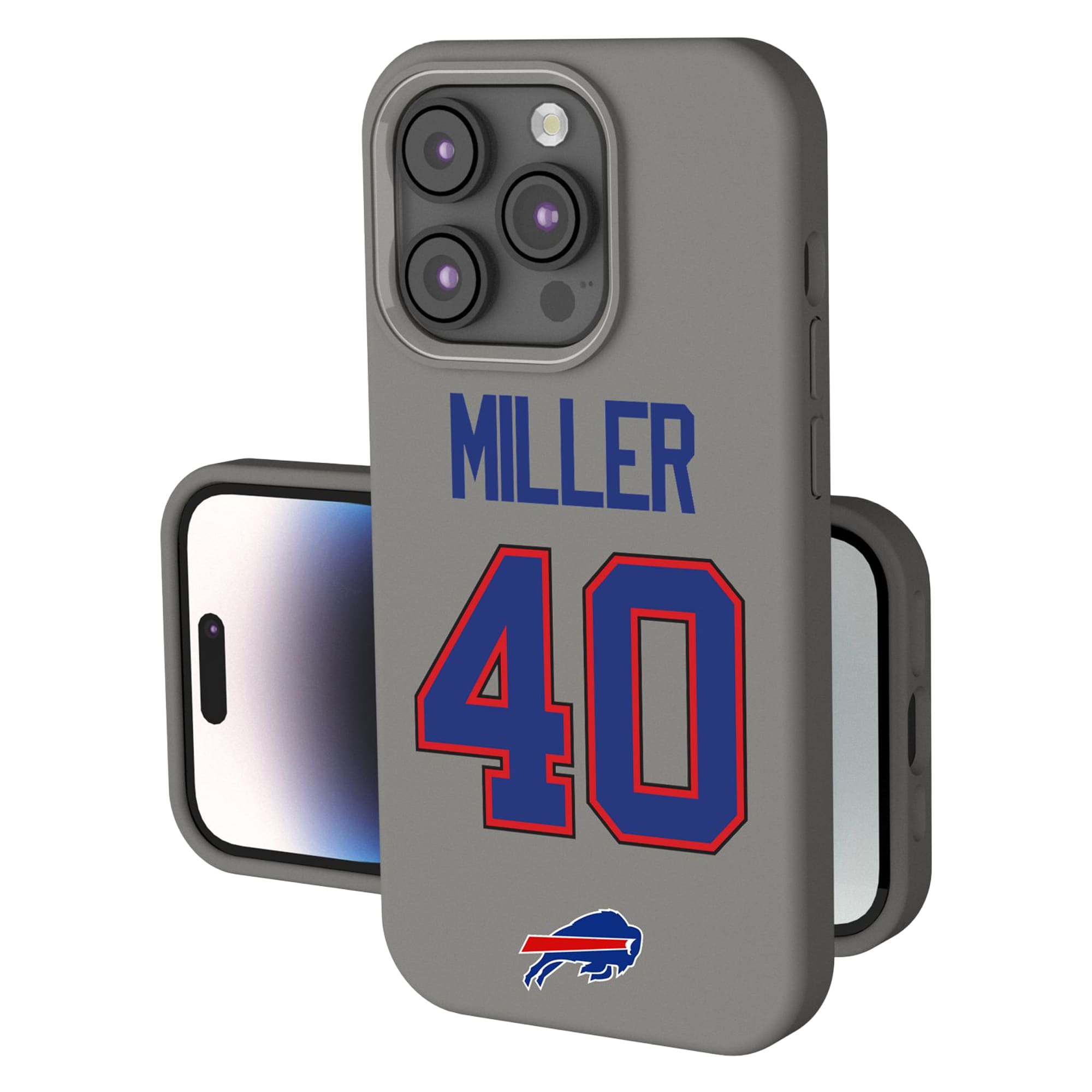 Keyscaper NFL Von Miller Buffalo Bills Ready Soft Touch iPhone Case 15 ...