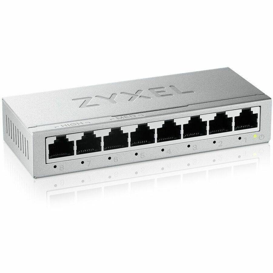 ZYXEL GS 108B v5 Ethernet Switch 8 Ports Fast Ethernet, Gigabit ...