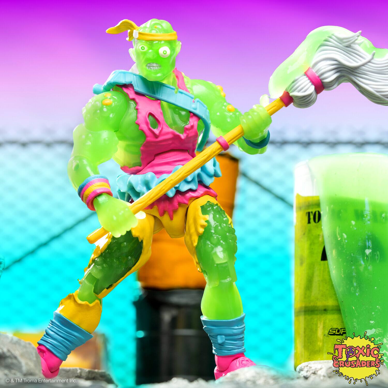 Super7 Toxic Crusaders Ultimates! Toxie (Slime Glow) COLLECTABLES ...