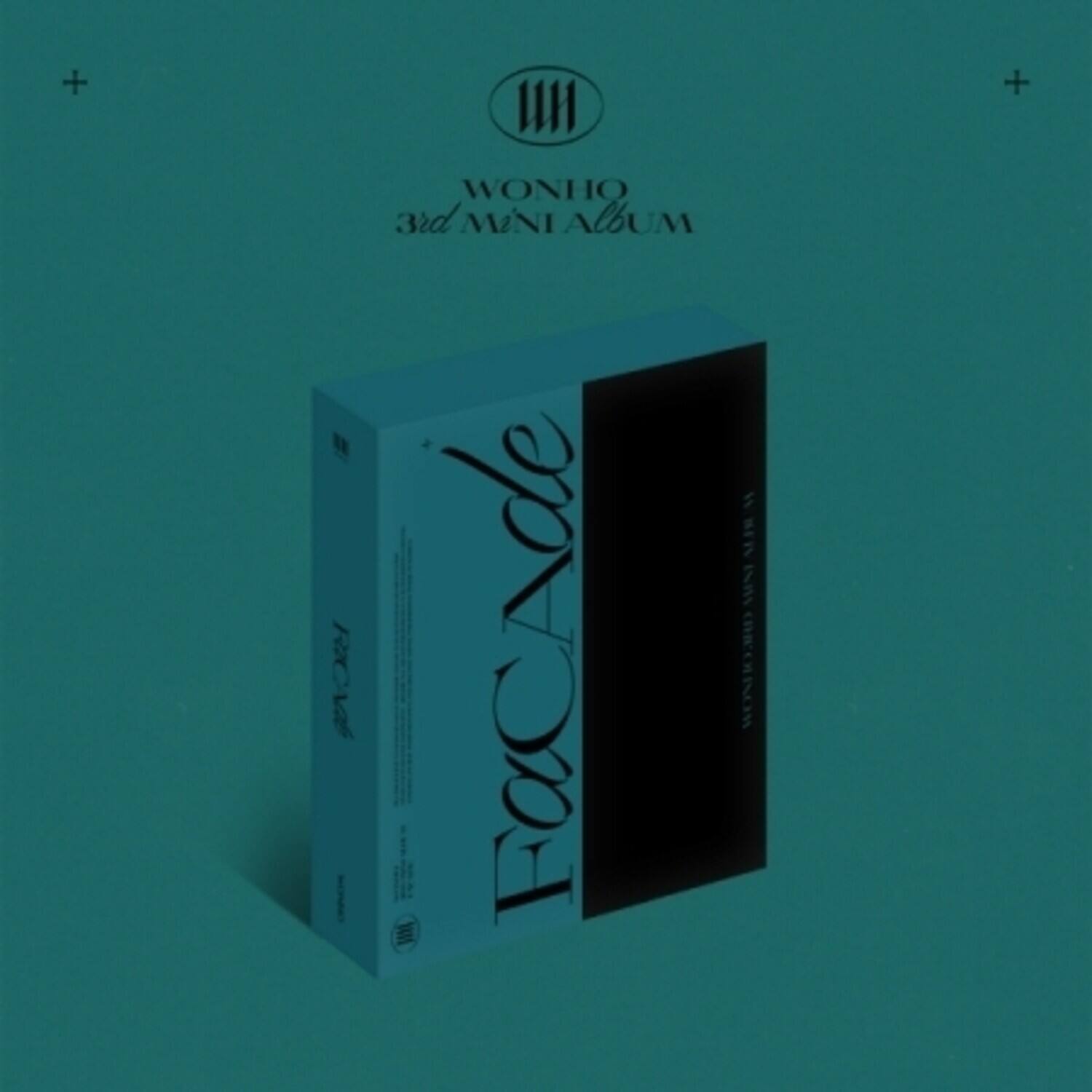 Wonho Facade Air Kit Album incl. Title Card, Postcard, 24pc Album ...