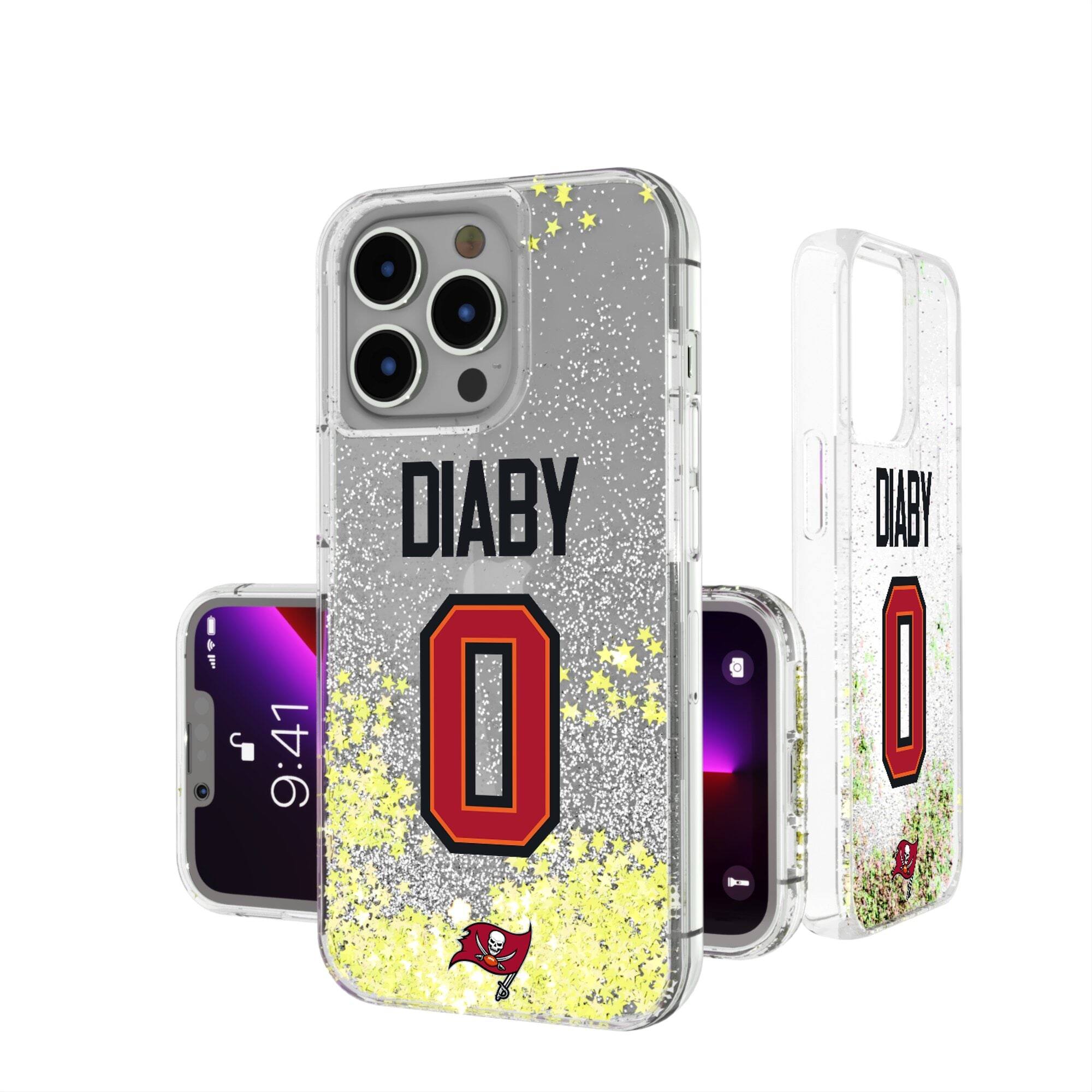 Keyscaper NFL YaYa Diaby Tampa Bay Buccaneers iPhone Glitter Phone Case ...
