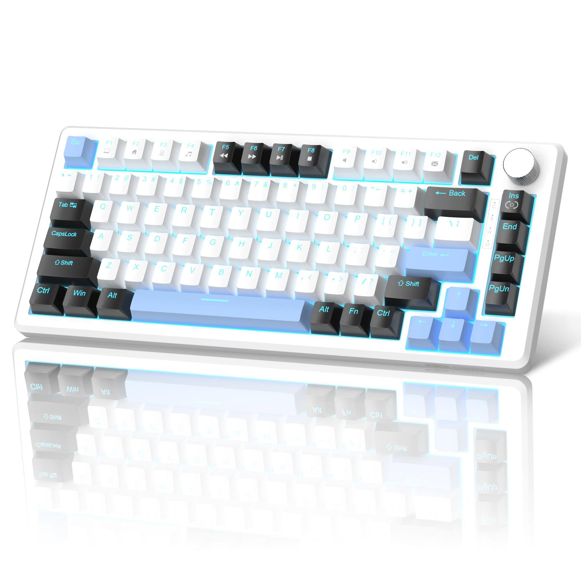 COTTAGE 75 Mechanical Gaming Compact Backlit Keyboards With Switches ...