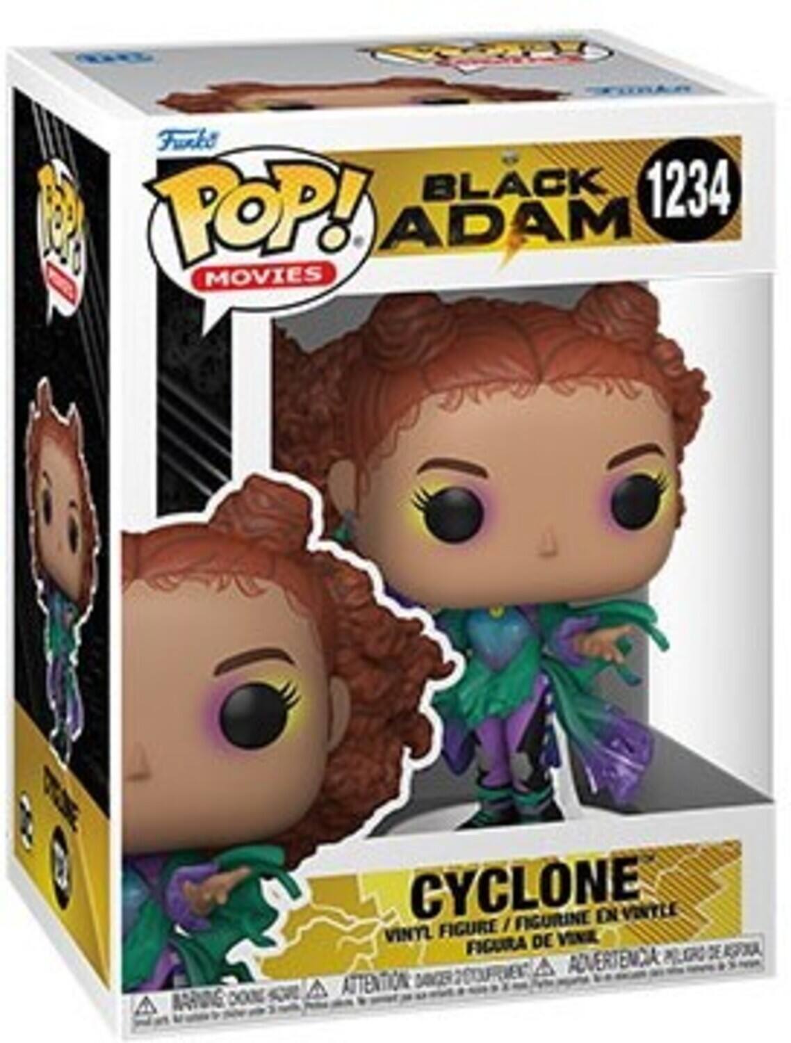 Funko POP! MOVIES: Black Adam Cyclone Collectibles Multicolor ...