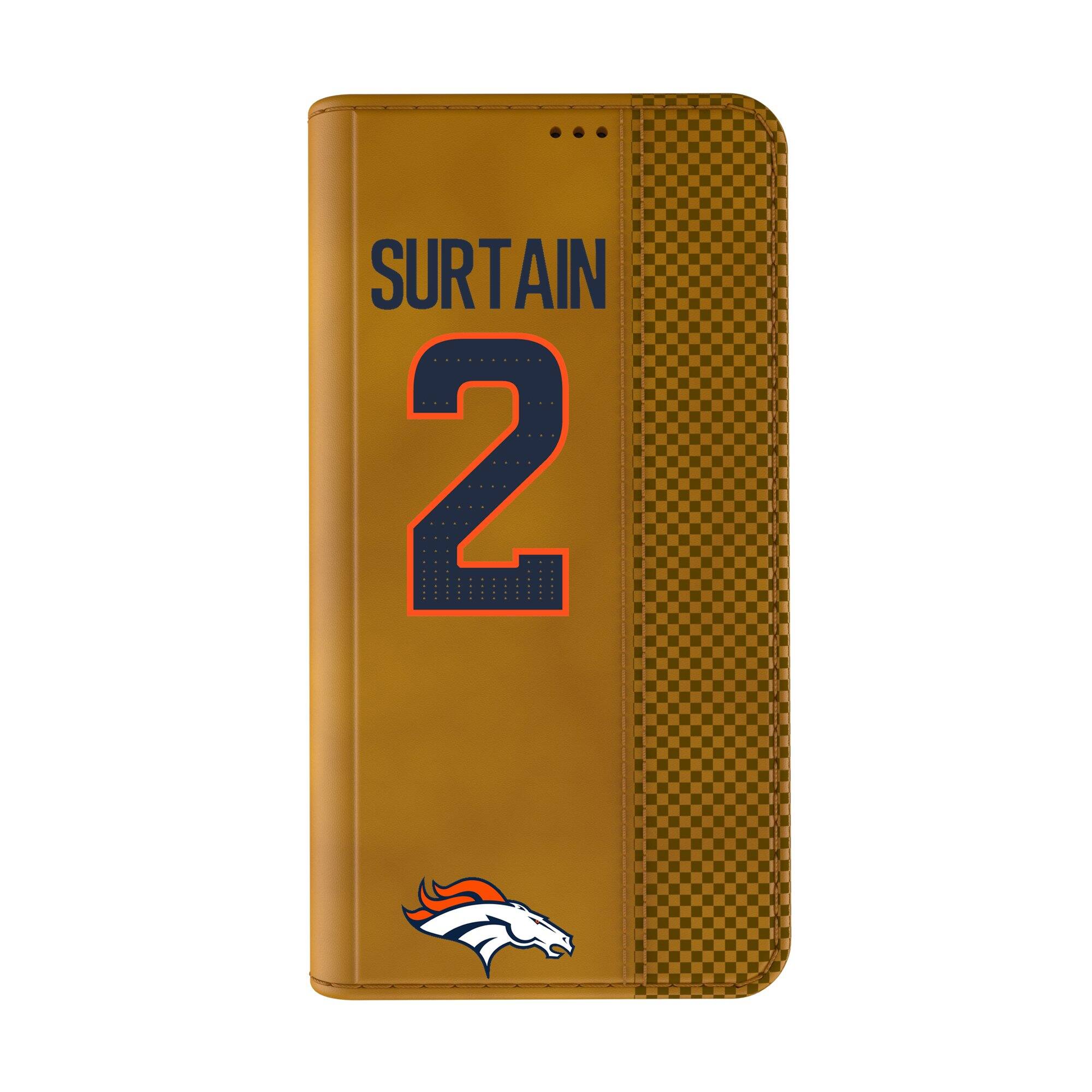 Keyscaper NFL Denver Broncos Patrick Surtain Folio iPhone Case 16 Plus ...
